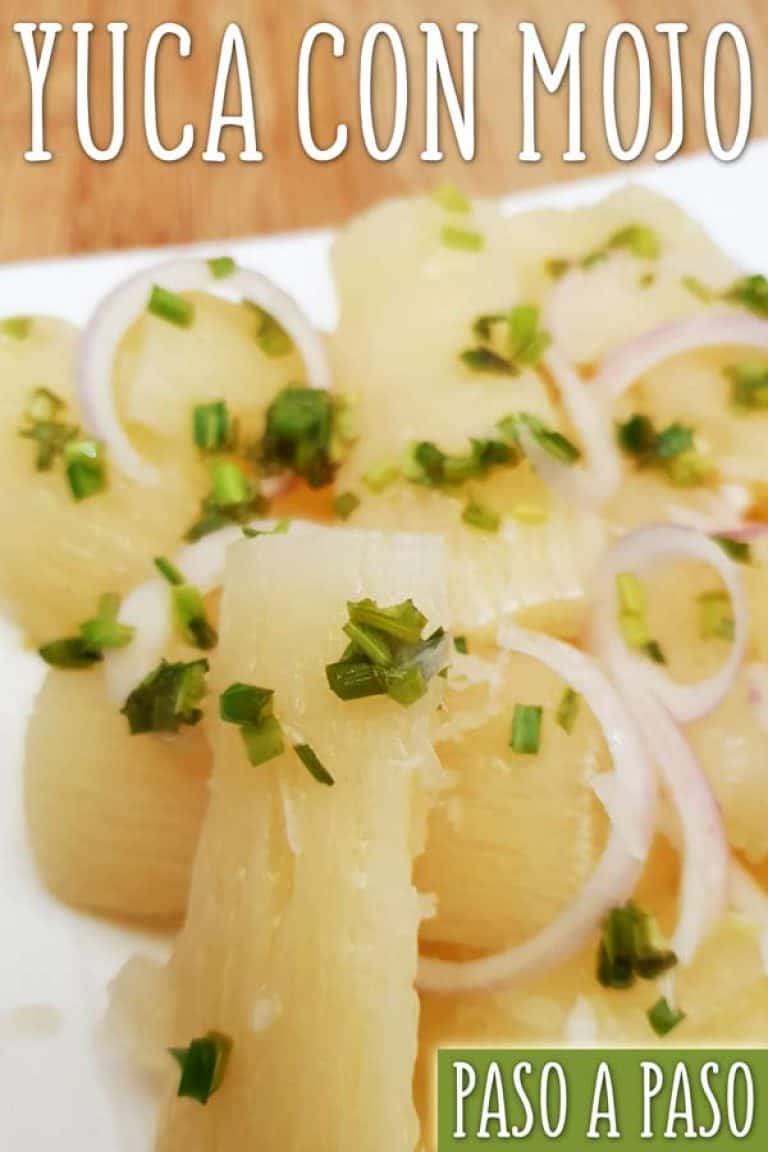 Yuca con Mojo Cubano. Mira que Fácil se Hace esta Receta