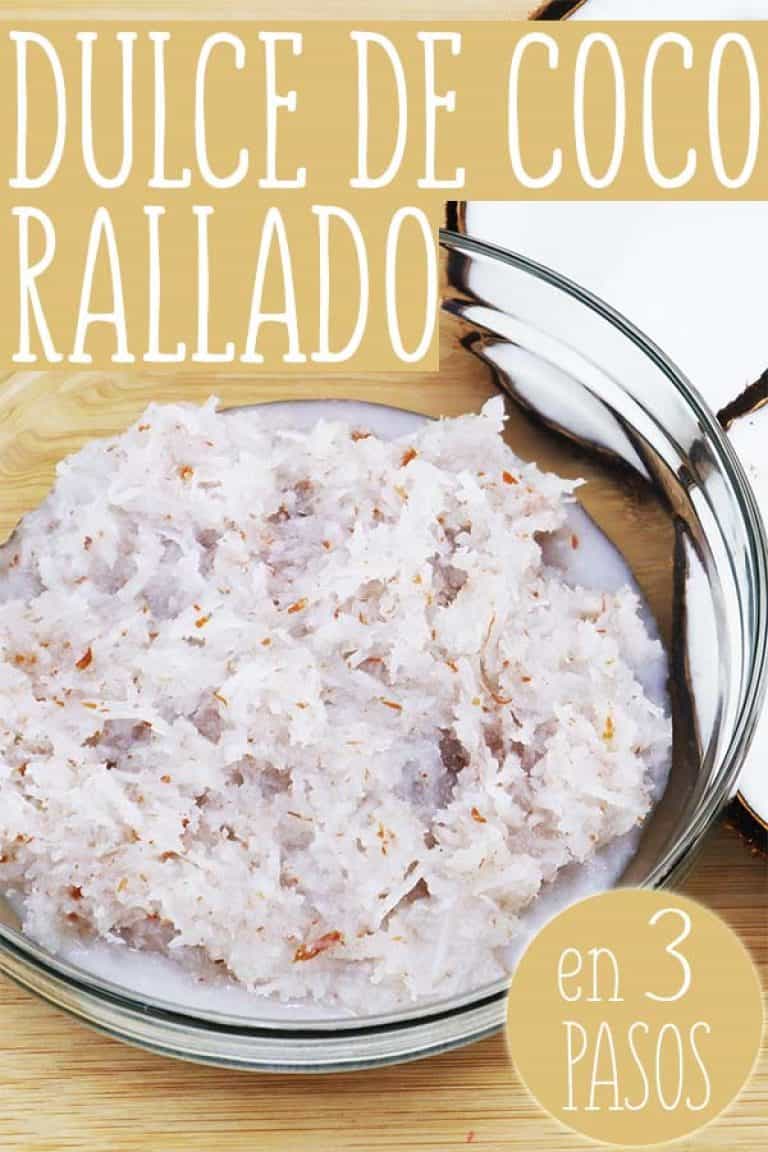 Dulce de Coco Rallado Receta. Como Hacer Cocada Cubana