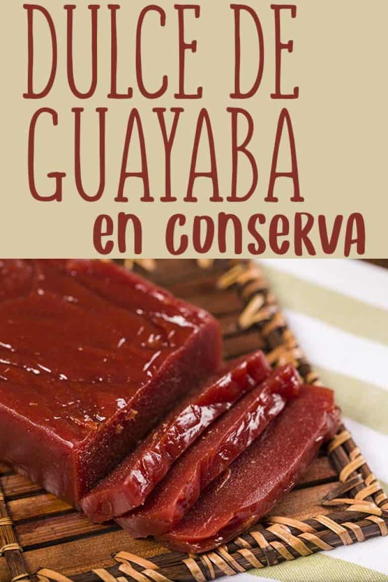 Dulce de Guayaba en Barra Receta. Cómo hacer Conserva de Guayaba