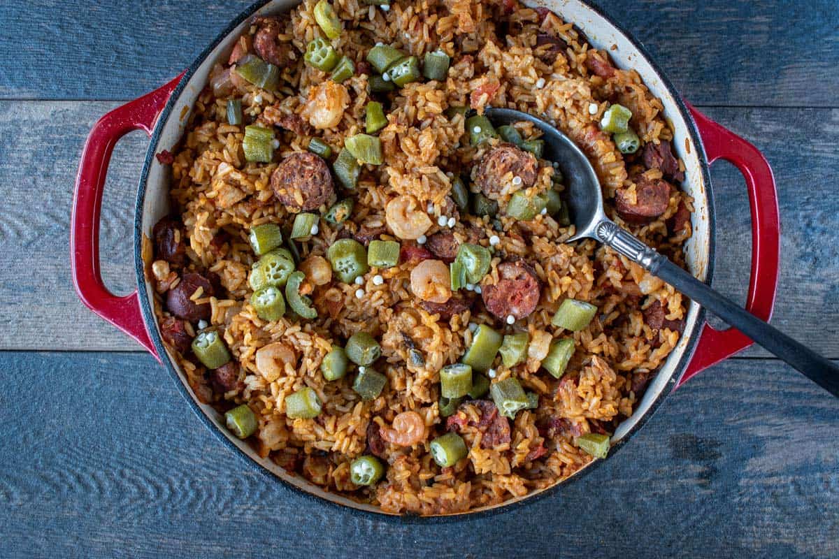 Arroz con Quimbombó Receta