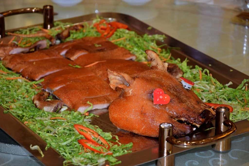 Puerco Asado en Caja China Receta Cubana