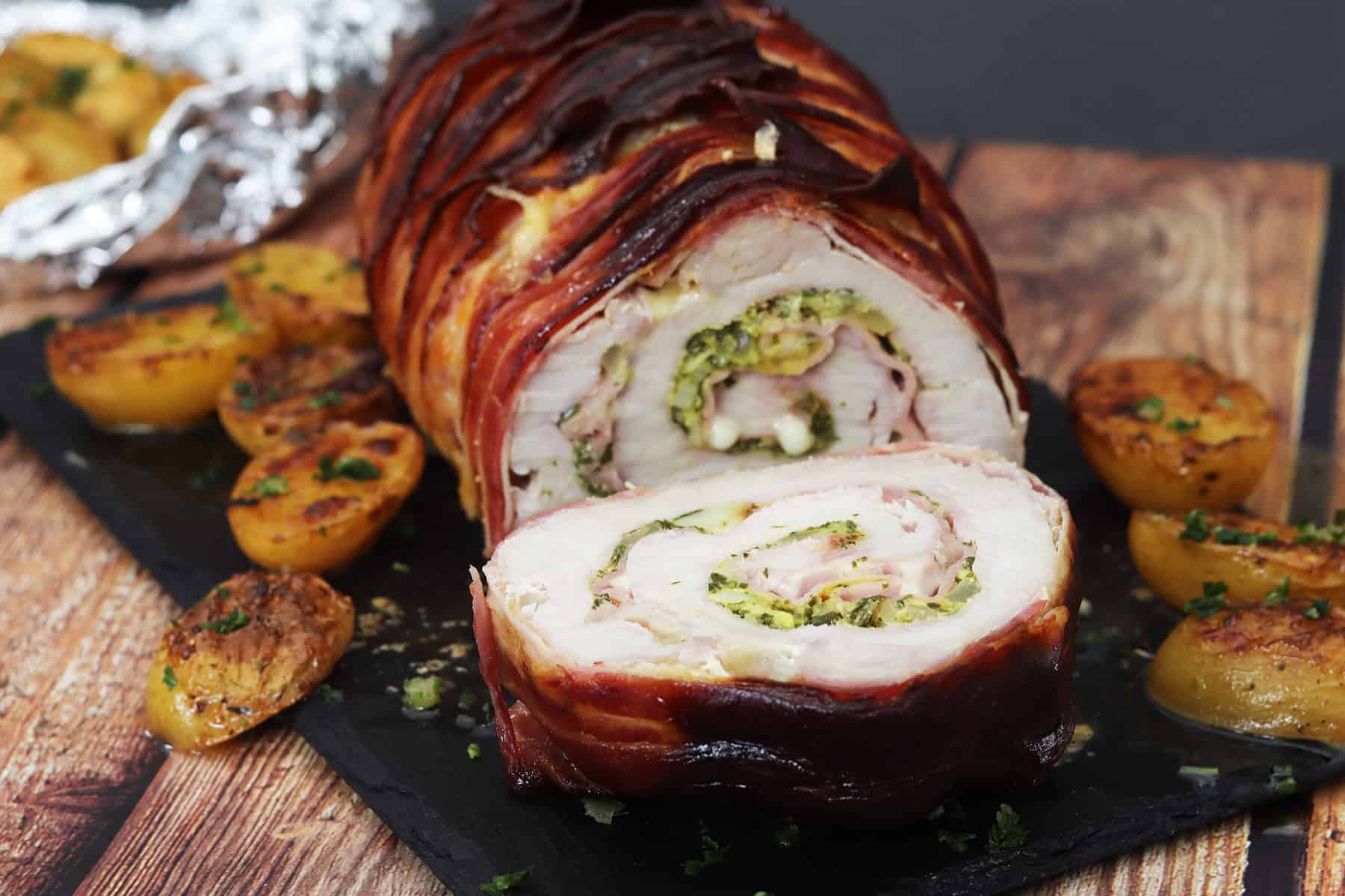 Lomo Relleno para Navidad: Jugoso y Fácil