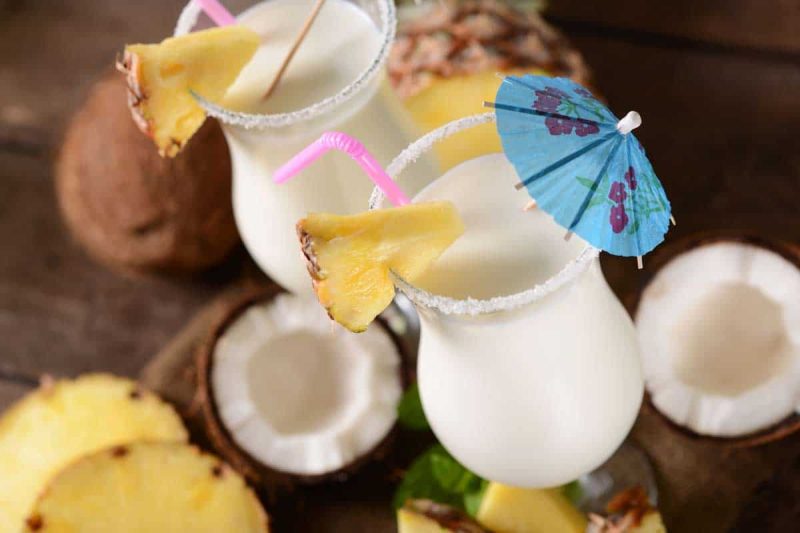 Piña Colada. Como hacer este Refrescante CÓCTEL. Ingredientes